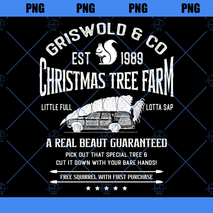 Griswold Christmas Png, Tree Farm Png, Merry Christmas Png, Christmas ...