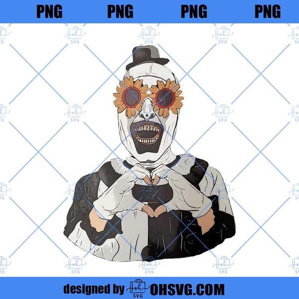 Art The Clown Terrifier PNG, Scary Horror Clown PNG – ohsvg