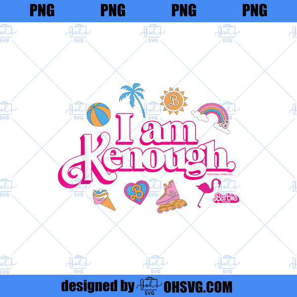 Barbie The Movie I Am Kenough Icons PNG, Movies PNG, Barbie PNG - ohsvg