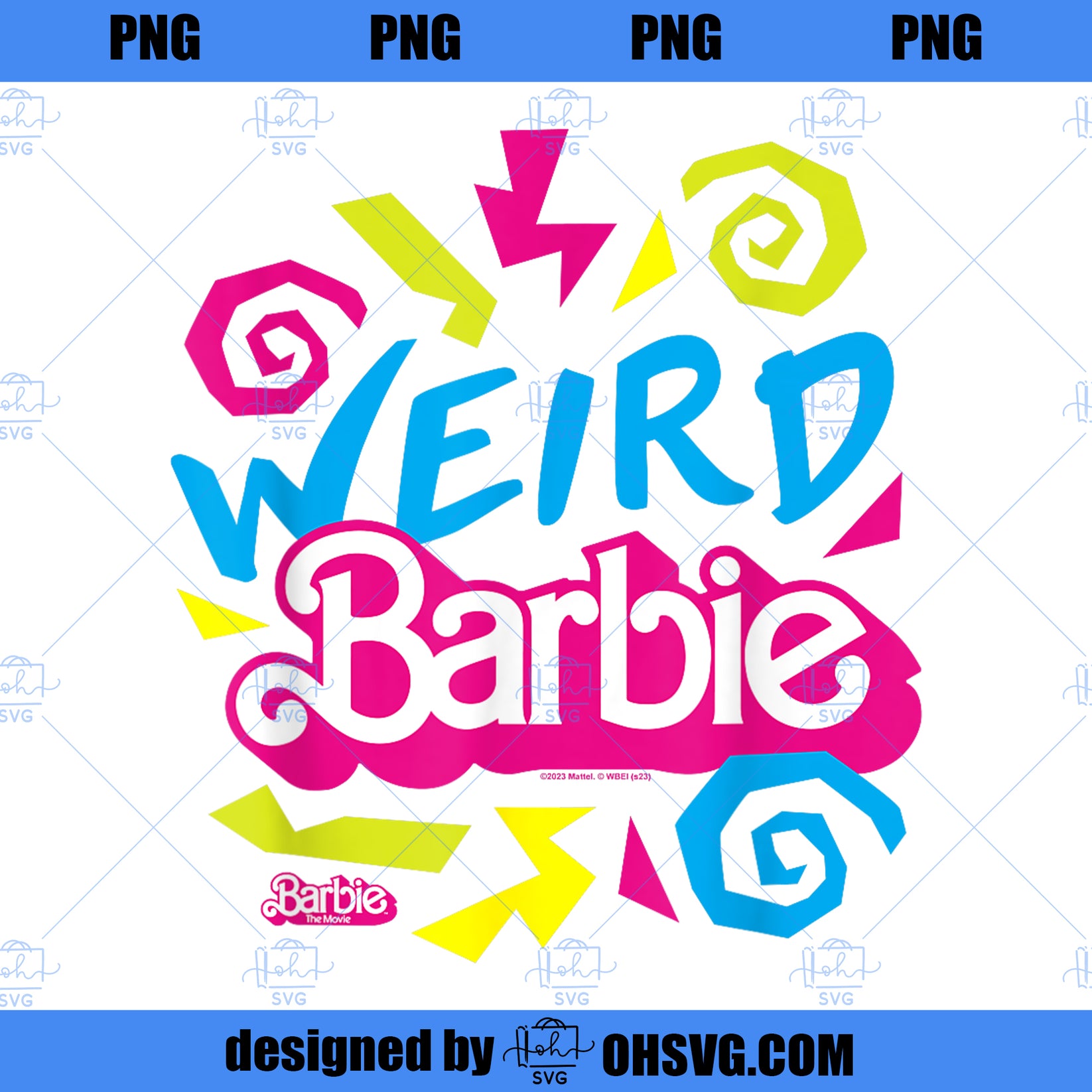 Barbie The Movie Weird Barbie PNG, Movies PNG, Barbie PNG – ohsvg