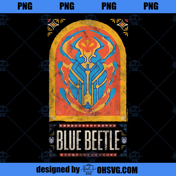 Blue Beetle Movie Archway PNG, Movies PNG, Blue Beetle PNG - ohsvg