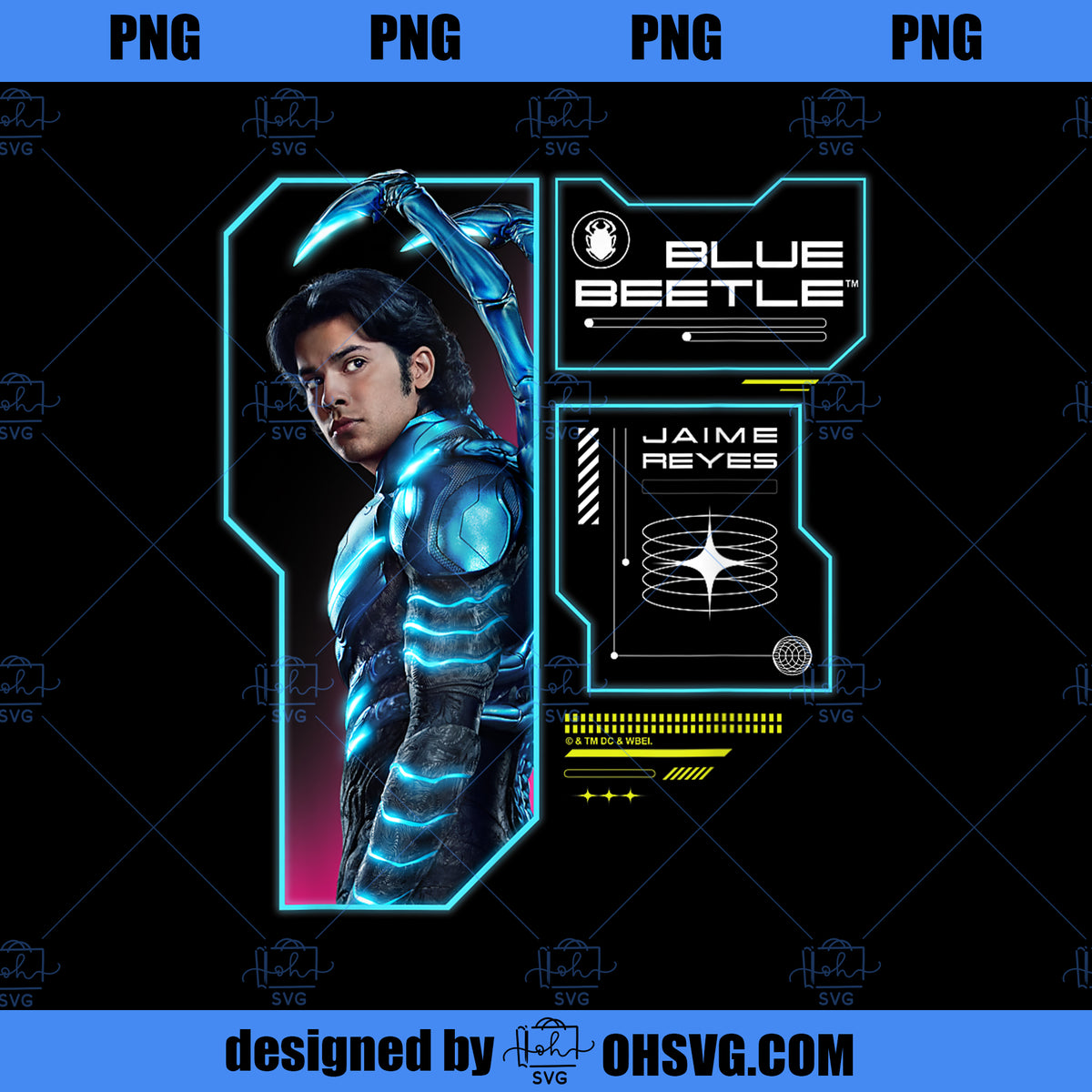 Blue Beetle Movie Data Read Out PNG, Movies PNG, Blue Beetle PNG - ohsvg