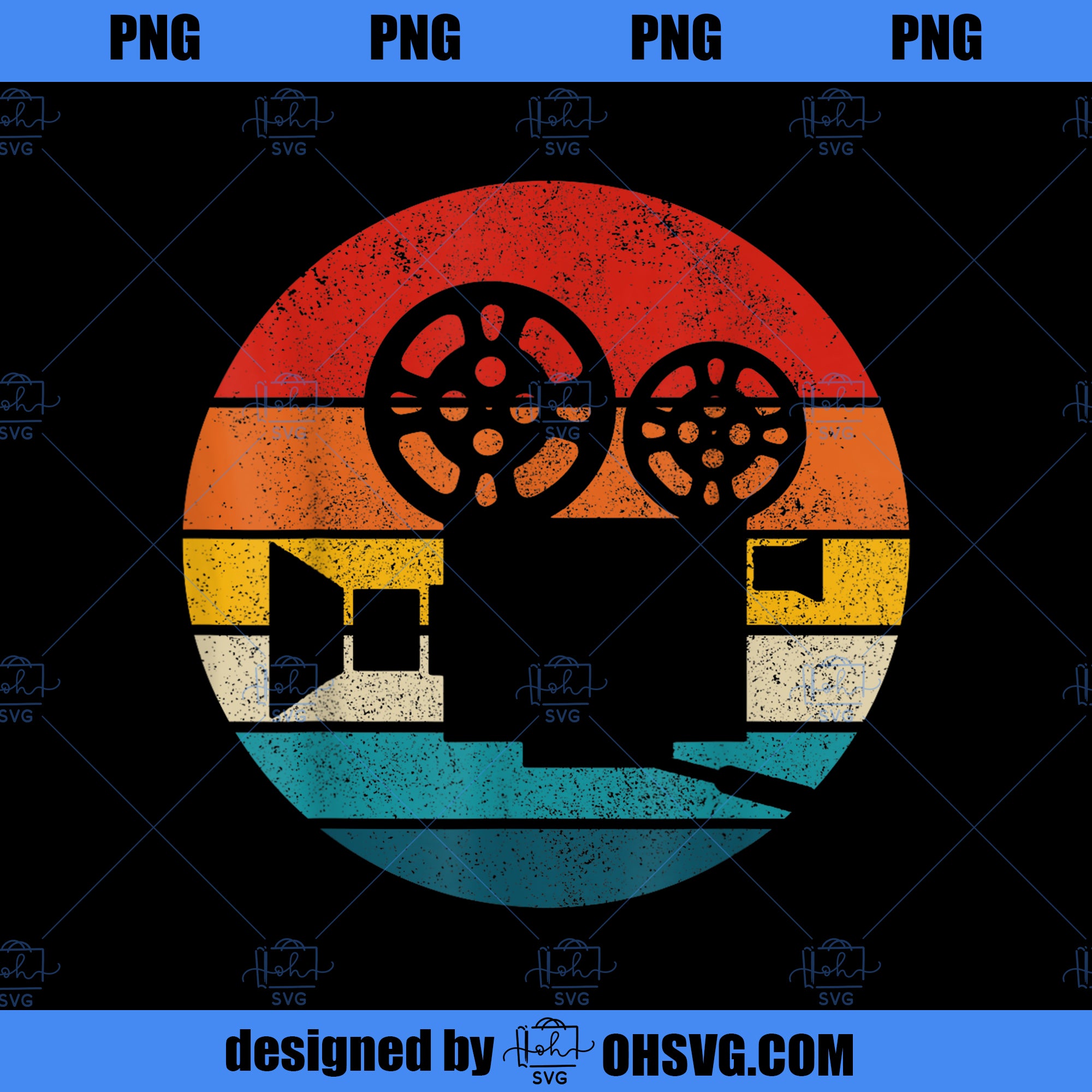 Camera Vintage Movie Director Chair Film Making Filmmaker PNG, Movies ...