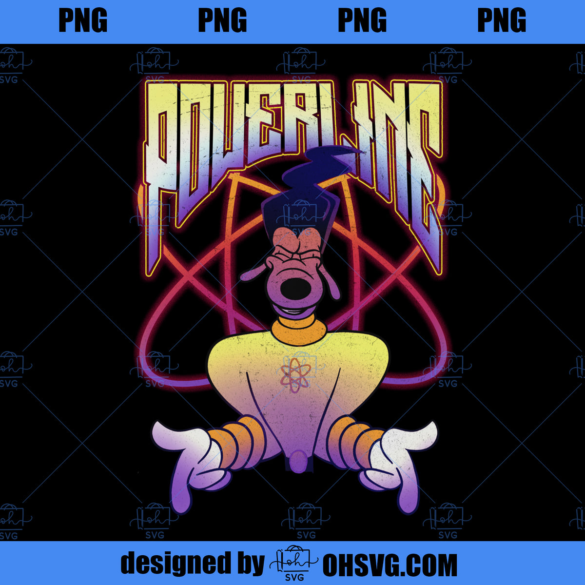 Disney A Goofy Movie Powerline Logo Portrait PNG, Movies PNG, Disney A ...