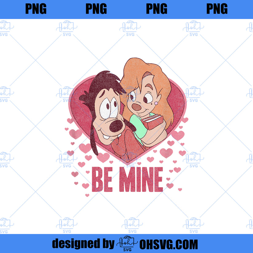 Disney A Goofy Movie Valentine s Day Roxanne Max Be Mine PNG, Movies P ...
