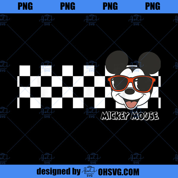 Disney Mickey And Friends Mickey Mouse Checkerboard Stripe PNG, Mickey ...