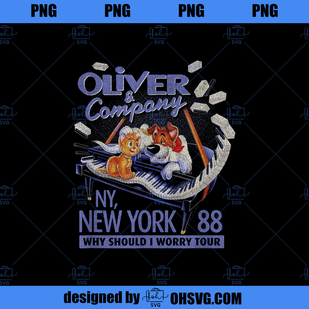 Disney Oliver Company New York Movie Poster PNG Download, Movies PNG ...
