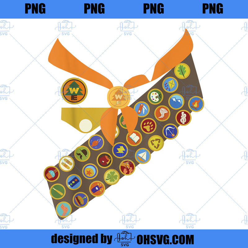 Disney Pixar Up Wilderness Explorer Costume Halloween PNG, Disney PNG ...