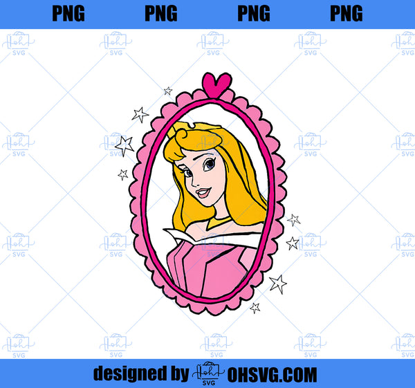 Disney Princess Sleeping Beauty Aurora Portrait Premium PNG, Disney PN ...