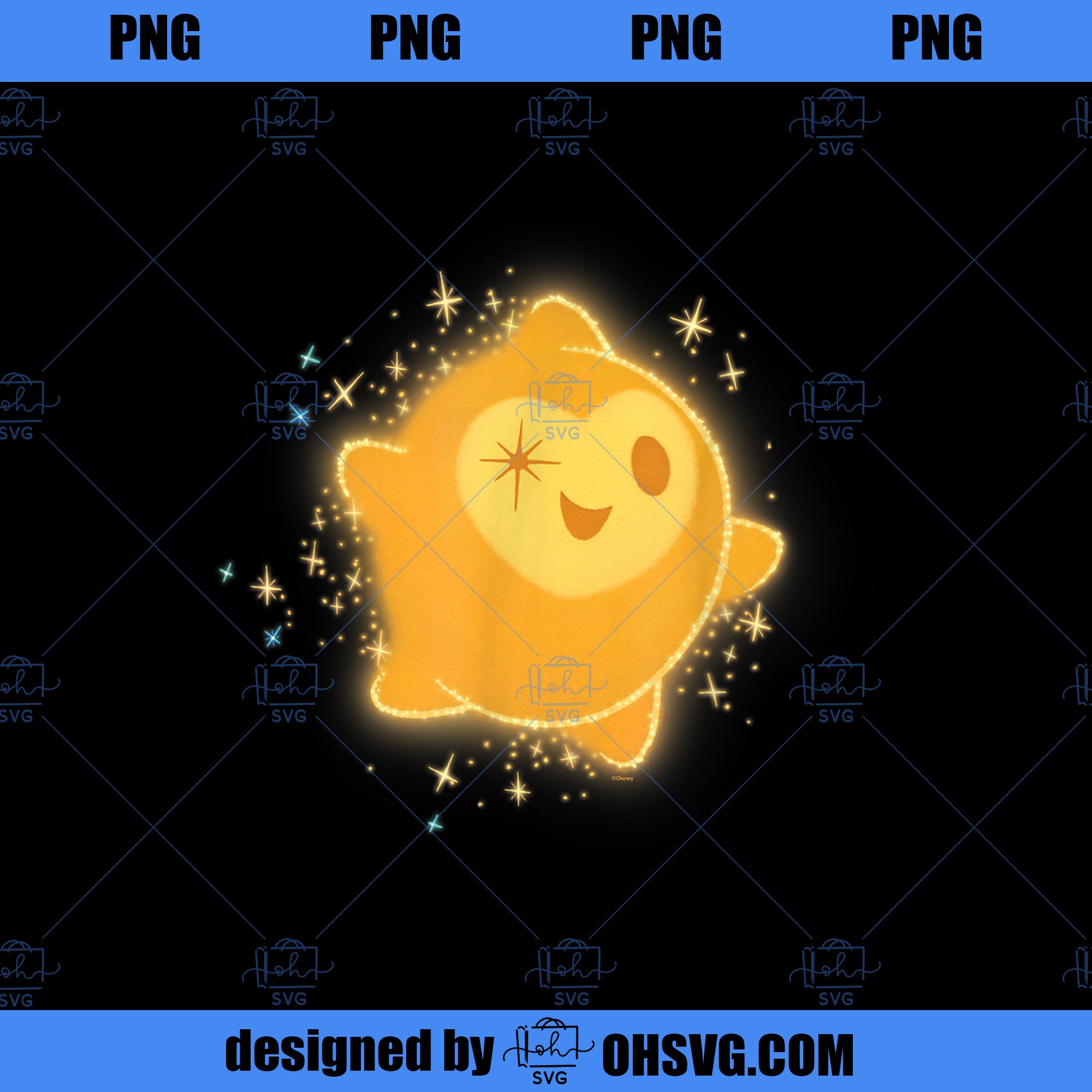 Disney Wish Star Eye Wink PNG, Disney PNG, Disney Wish PNG - ohsvg