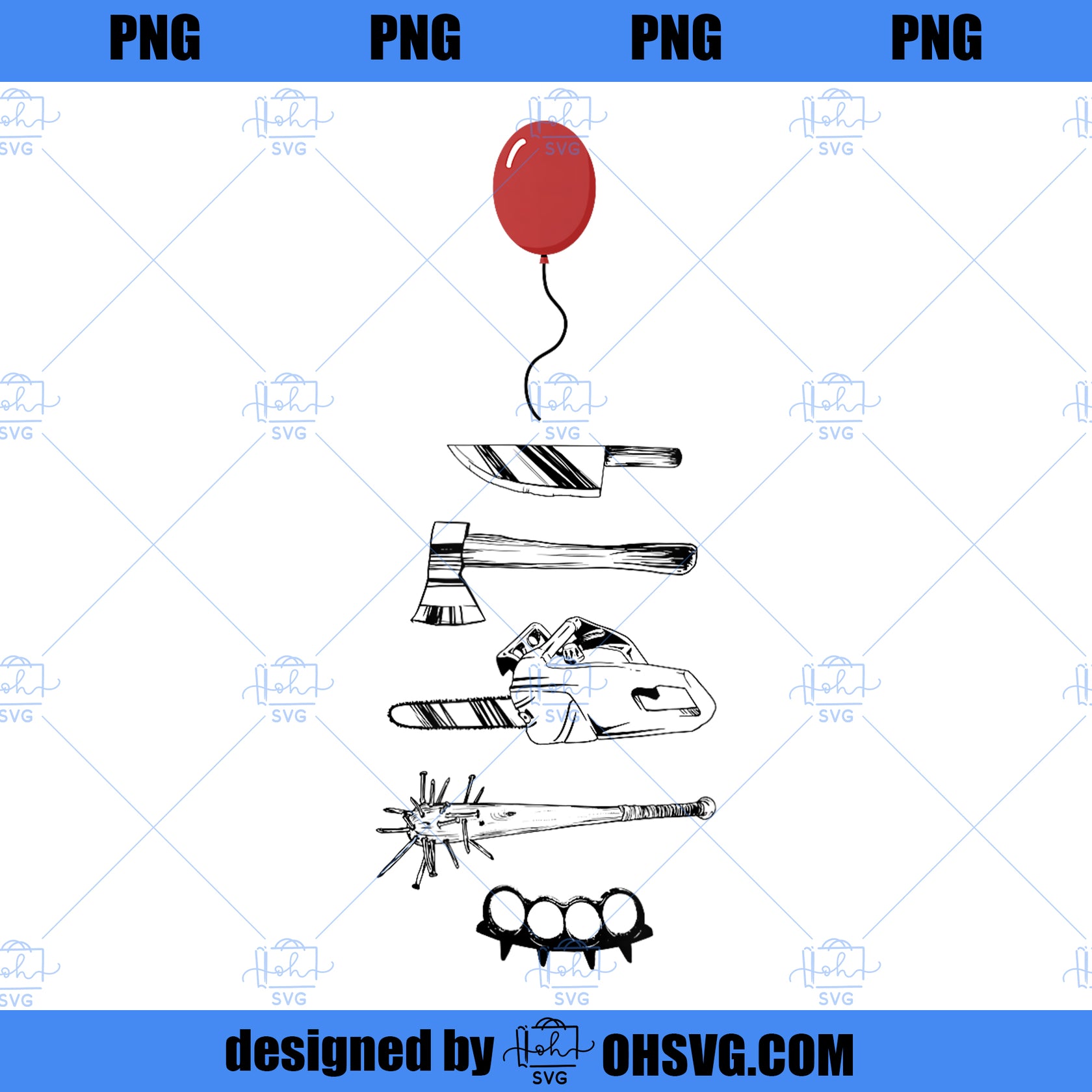 Horror Movie Weapons PNG Download, Movies PNG, Horror PNG – ohsvg