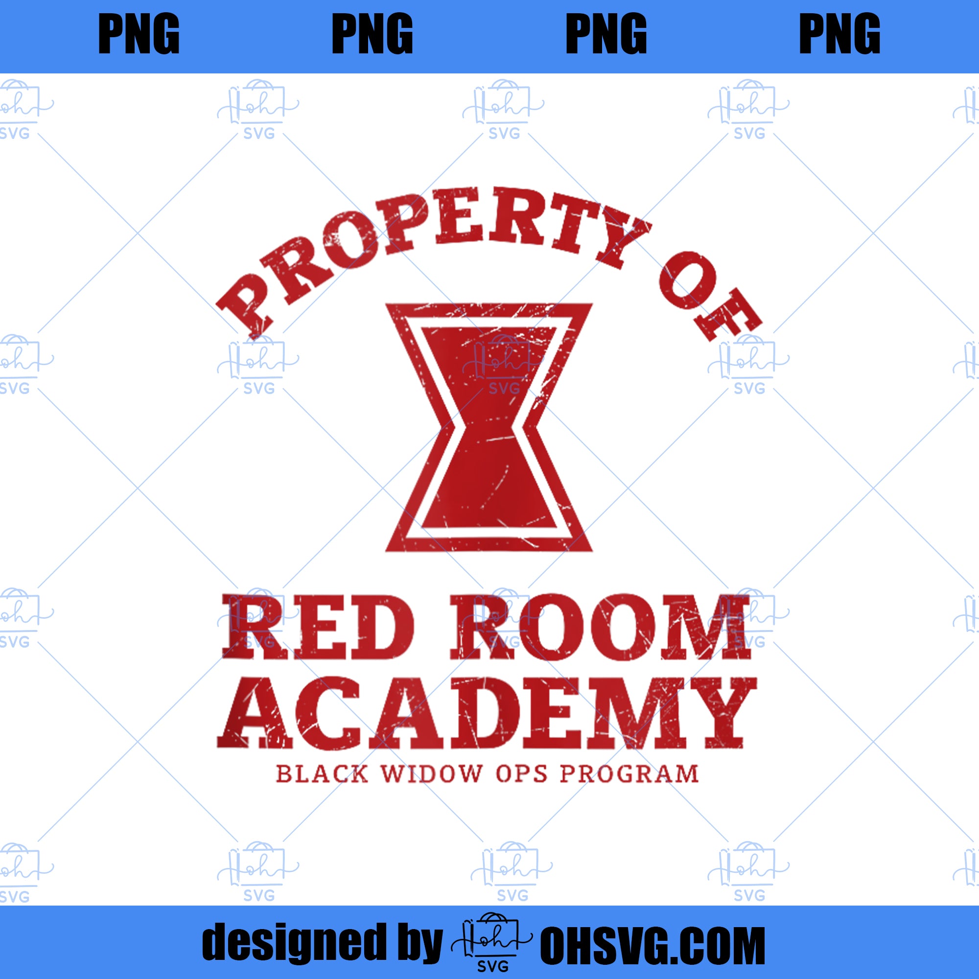 Marvel Black Widow Property of Red Room Academy PNG, Marvel PNG, Black ...