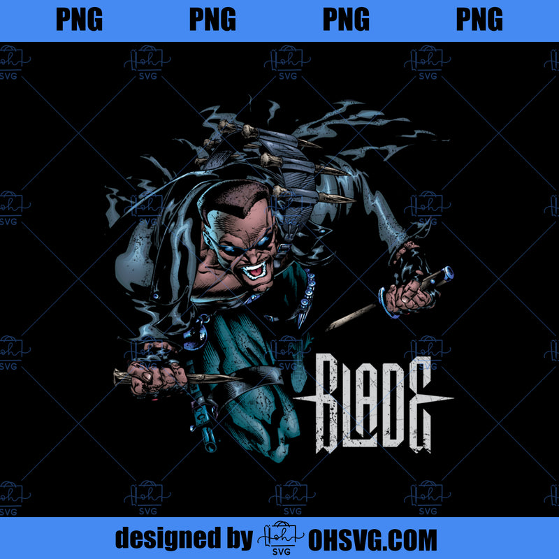 Marvel Blade Eric Brooks Comic Book PNG, Marvel PNG, Blade Eric PNG - ohsvg