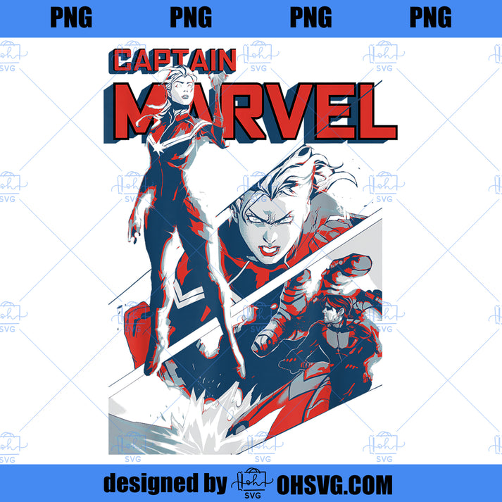 Marvel Captain Marvel Earth s Mightiest Hero Intro PNG, Marvel PNG, Ca ...