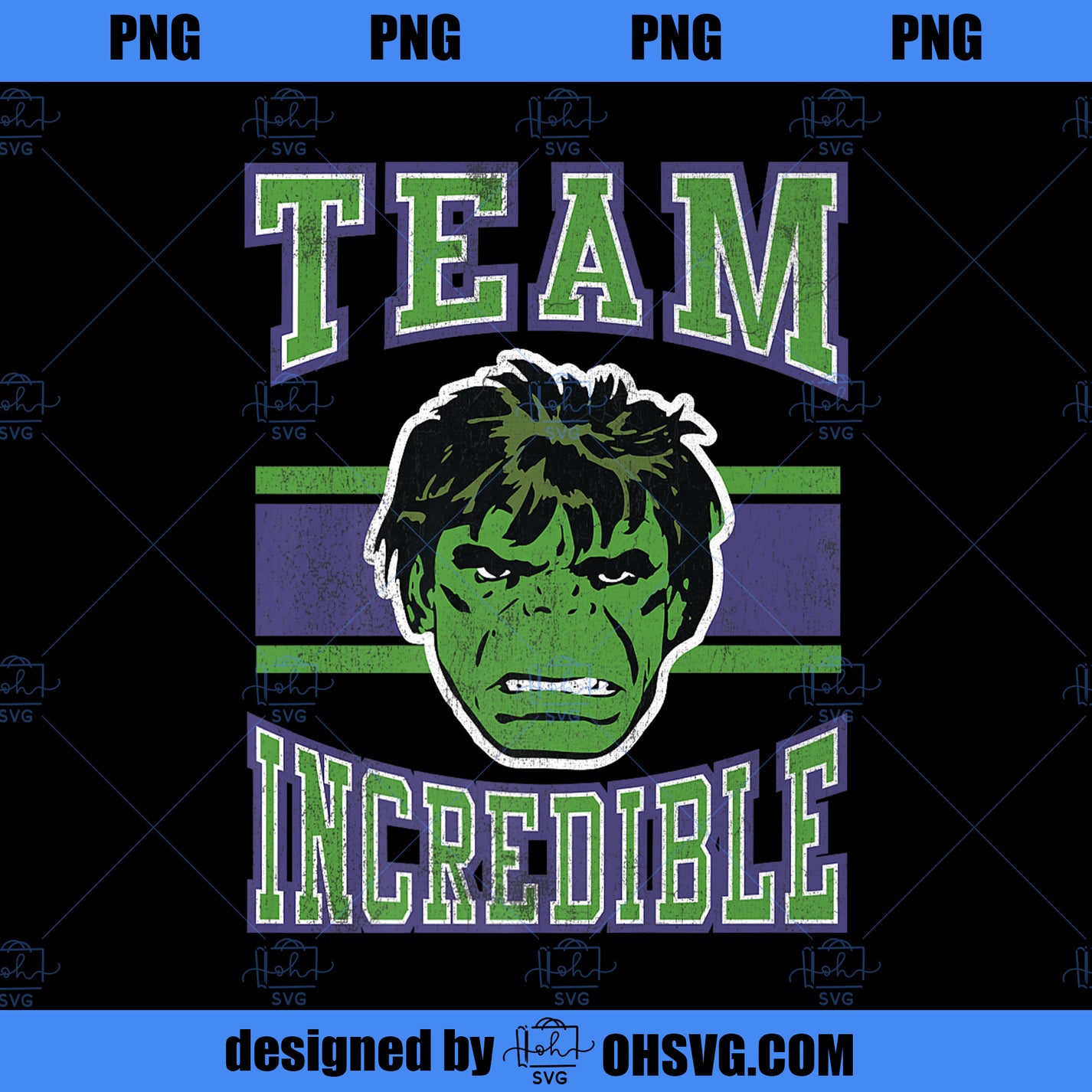 Marvel Classic Team Incredible Hulk Premium Premium PNG, Marvel PNG, H ...