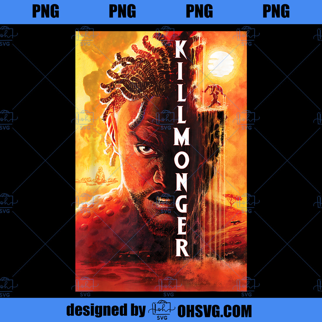 Marvel Comixology Killmonger Revenge Comic Book Cover PNG, Marvel PNG ...