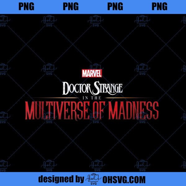 Marvel Doctor Strange In The Multiverse Of Madness Logo PNG, Marvel PN ...