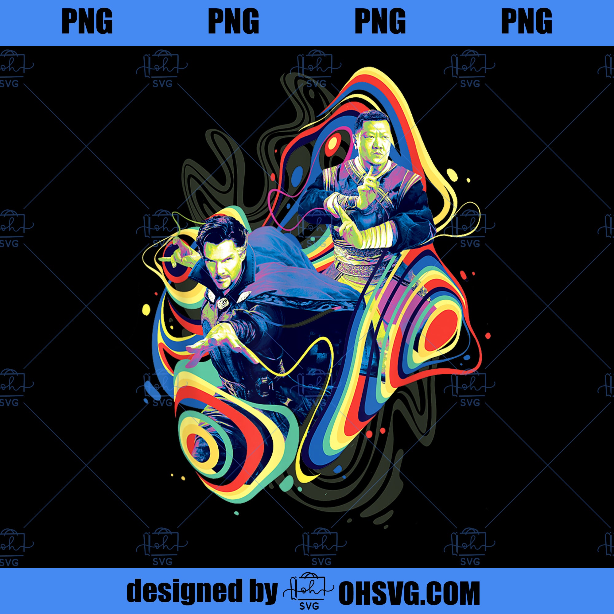 Marvel Doctor Strange Multiverse of Madness Psychedelic PNG, Marvel PN ...