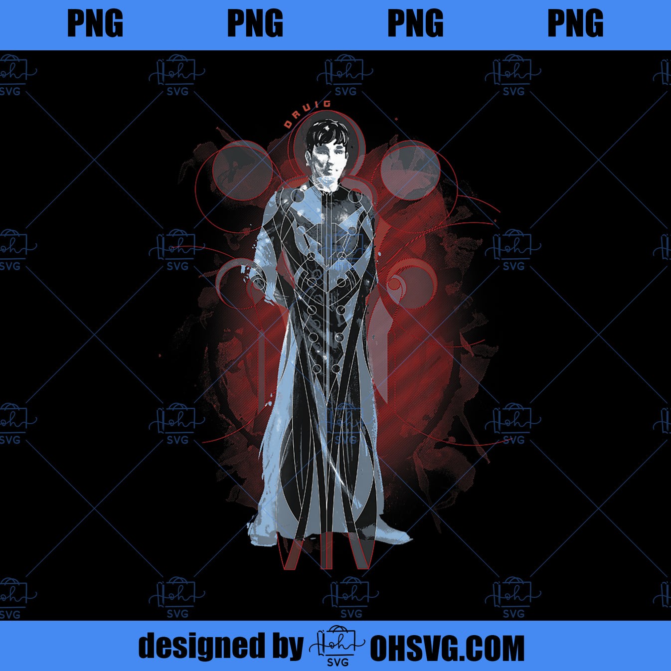 Marvel Eternals Druig Poster PNG, Marvel PNG, Marvel Eternals PNG – ohsvg