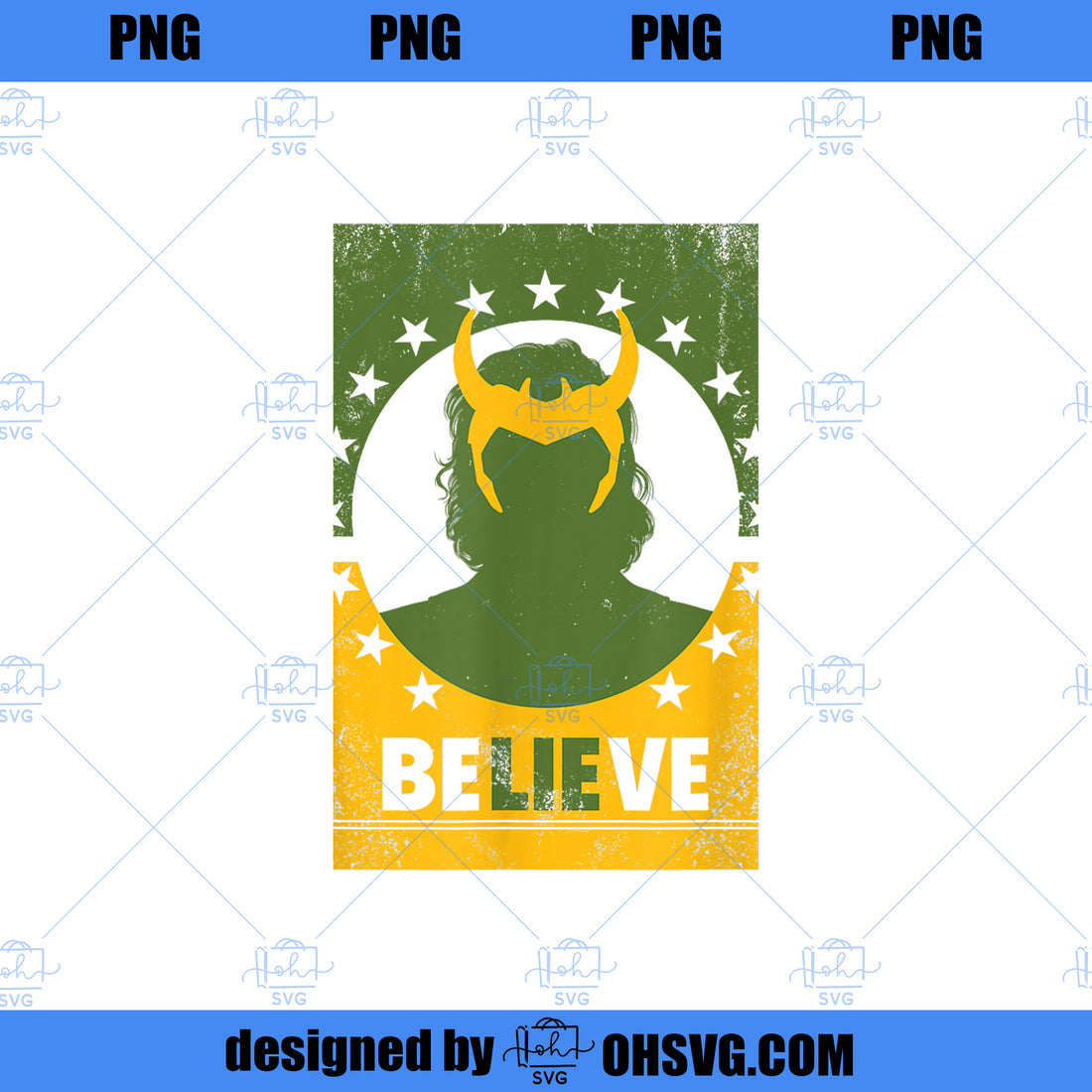 Marvel Loki BeLIEve Poster V1 PNG, Marvel PNG, Marvel Loki PNG – ohsvg