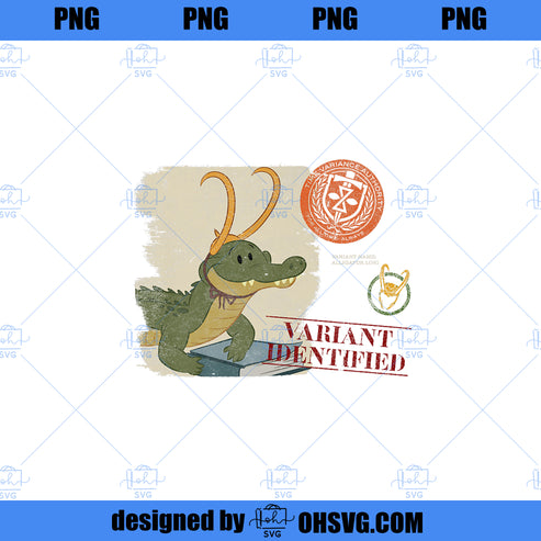 Marvel Loki Cartoon Alligator Loki Variant Identified Premium PNG, Mar ...