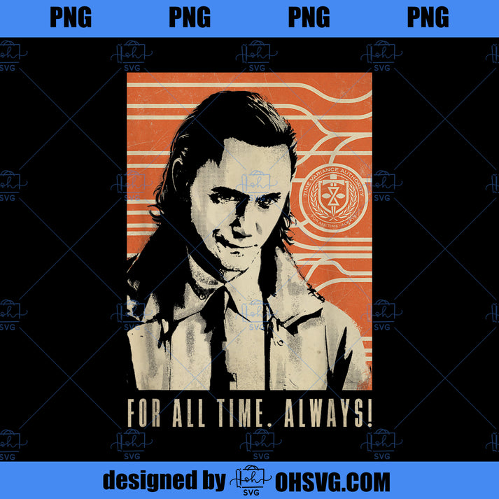 Marvel Loki For All Time Always PNG, Marvel PNG, Marvel Loki PNG – ohsvg