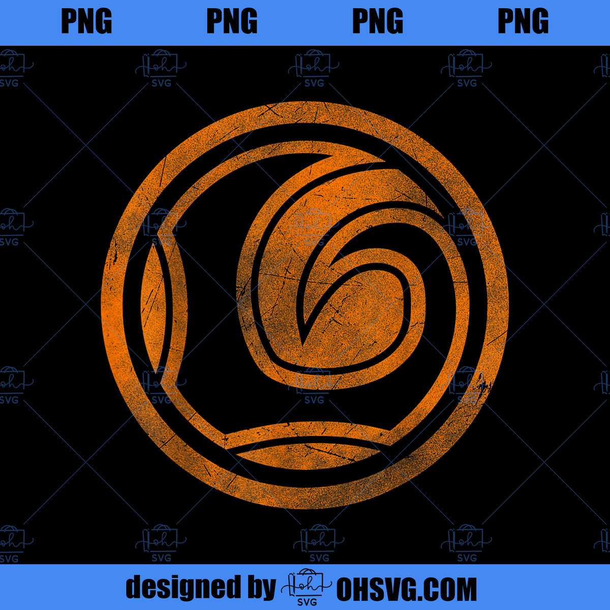 Marvel Loki Logo Orange Tonal CutOut Halloween PNG, Marvel PNG, Marvel ...