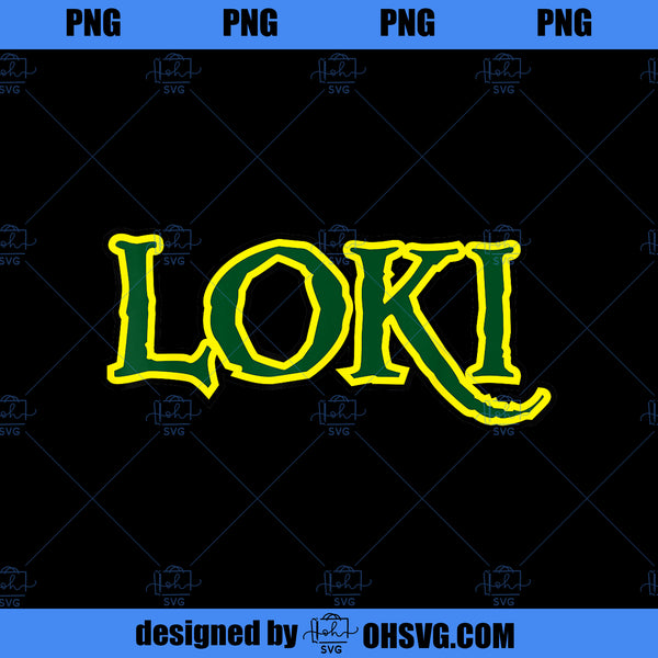 Marvel Loki The Ultimate Retro Logo Graphic PNG, Marvel PNG, Marvel Lo ...