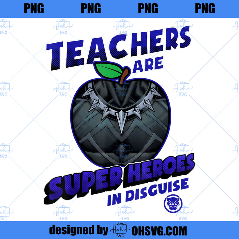 Marvel Teachers Are Super Heroes In Disguise Black Panther PNG, Marvel ...