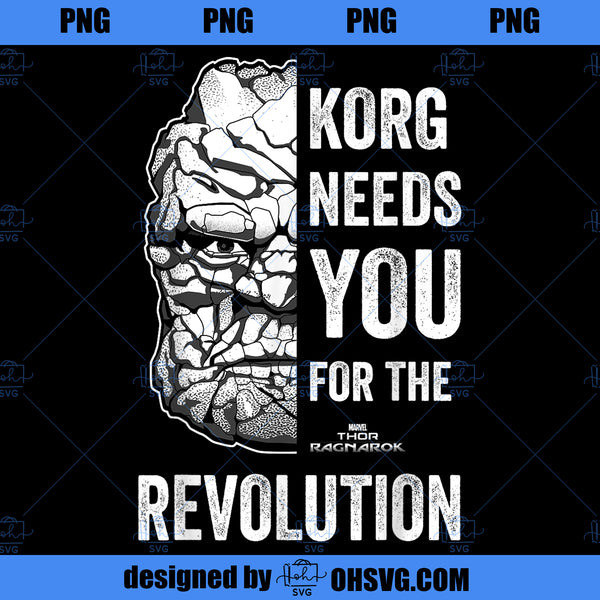 Marvel Thor Ragnarok Korg Needs You For Revolution PNG, Marvel PNG, Ma ...