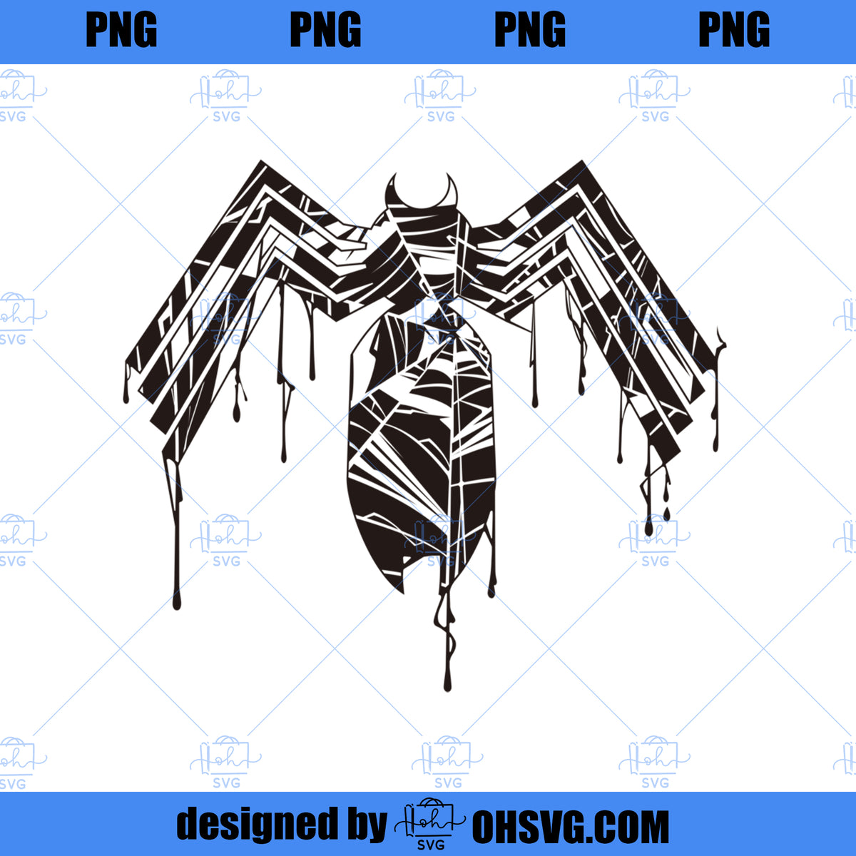 Marvel Venom SpiderIcon Dripping Paint PNG, Marvel PNG, Marvel Venom P ...