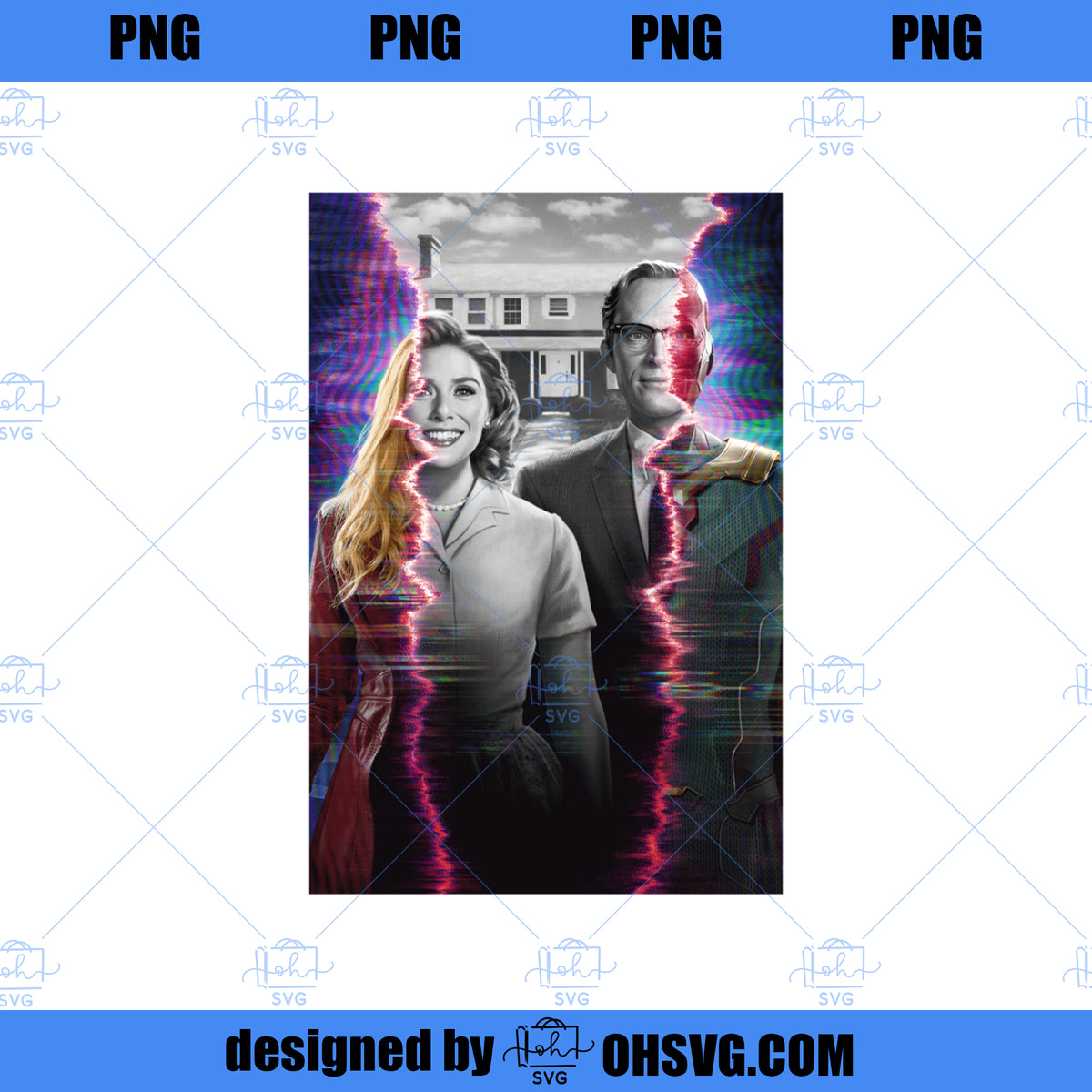 Marvel WandaVision Wanda Vision Poster PNG, Marvel PNG, Marvel WandaVi ...