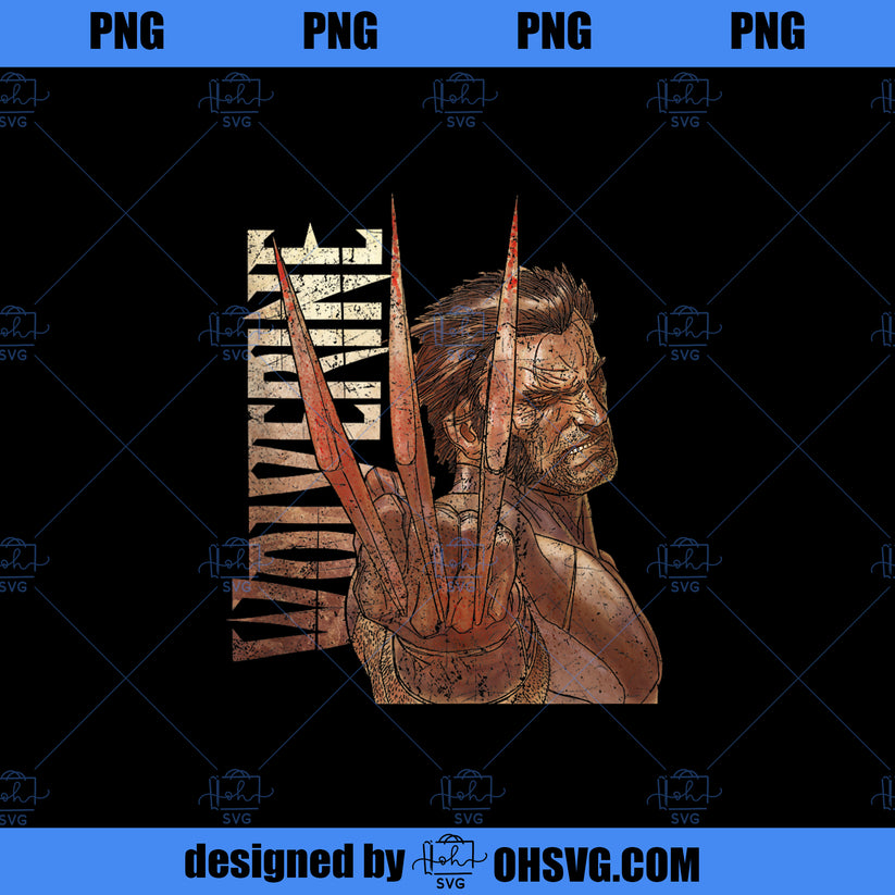 Marvel XMen Wolverine Three Claws PNG, Marvel PNG, Marvel XMen PNG – ohsvg