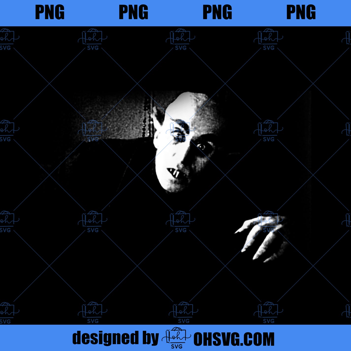 Nosferatu (1922) Count Orlok Vampire Silent Movie Murnau 1 PNG, Movies ...
