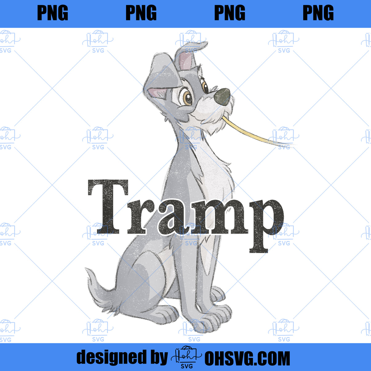 Disney Lady and the Tramp Spaghetti Tramp Couples PNG, Disney PNG, Tra ...