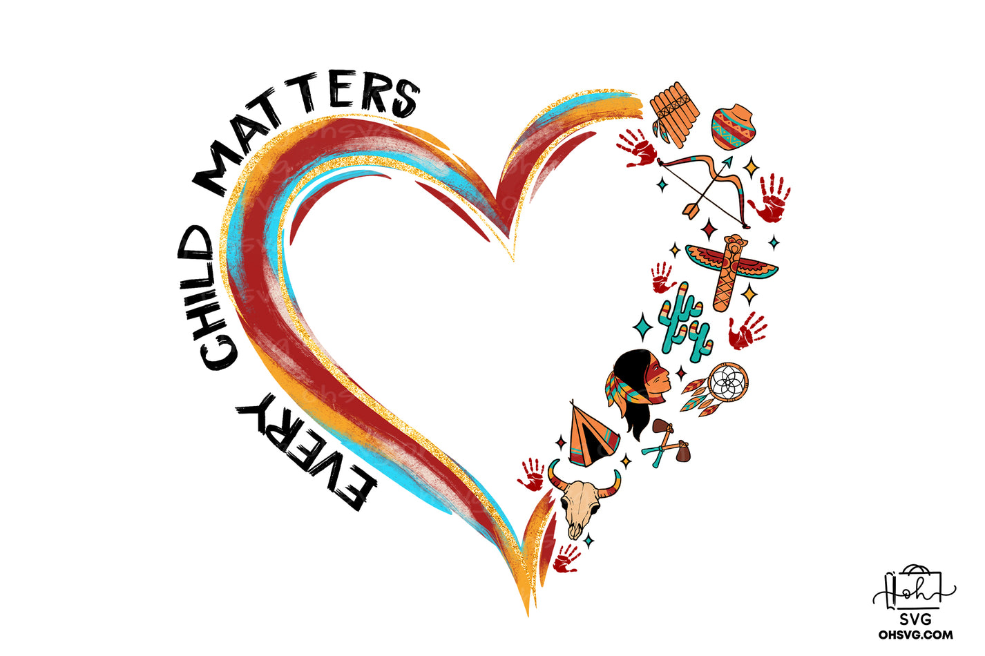 Every Child Matters PNG , Native American PNG , Native Indian PNG – ohsvg