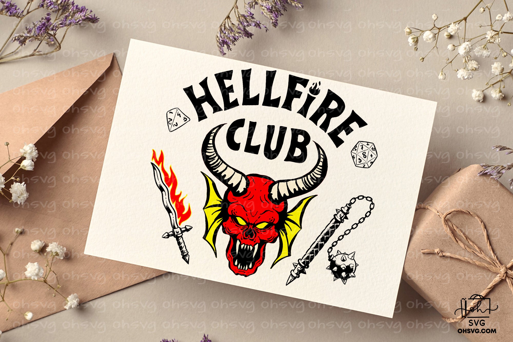 Hellfire Club PNG, Stranger Things PNG, Science Fiction Movie PNG - ohsvg