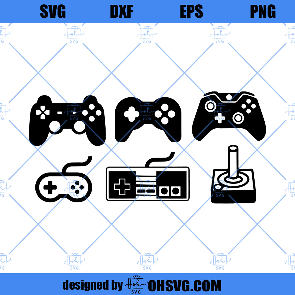 Gamer Controller SVG, Gamer SVG, Game Controller SVG, Video Game SVG ...