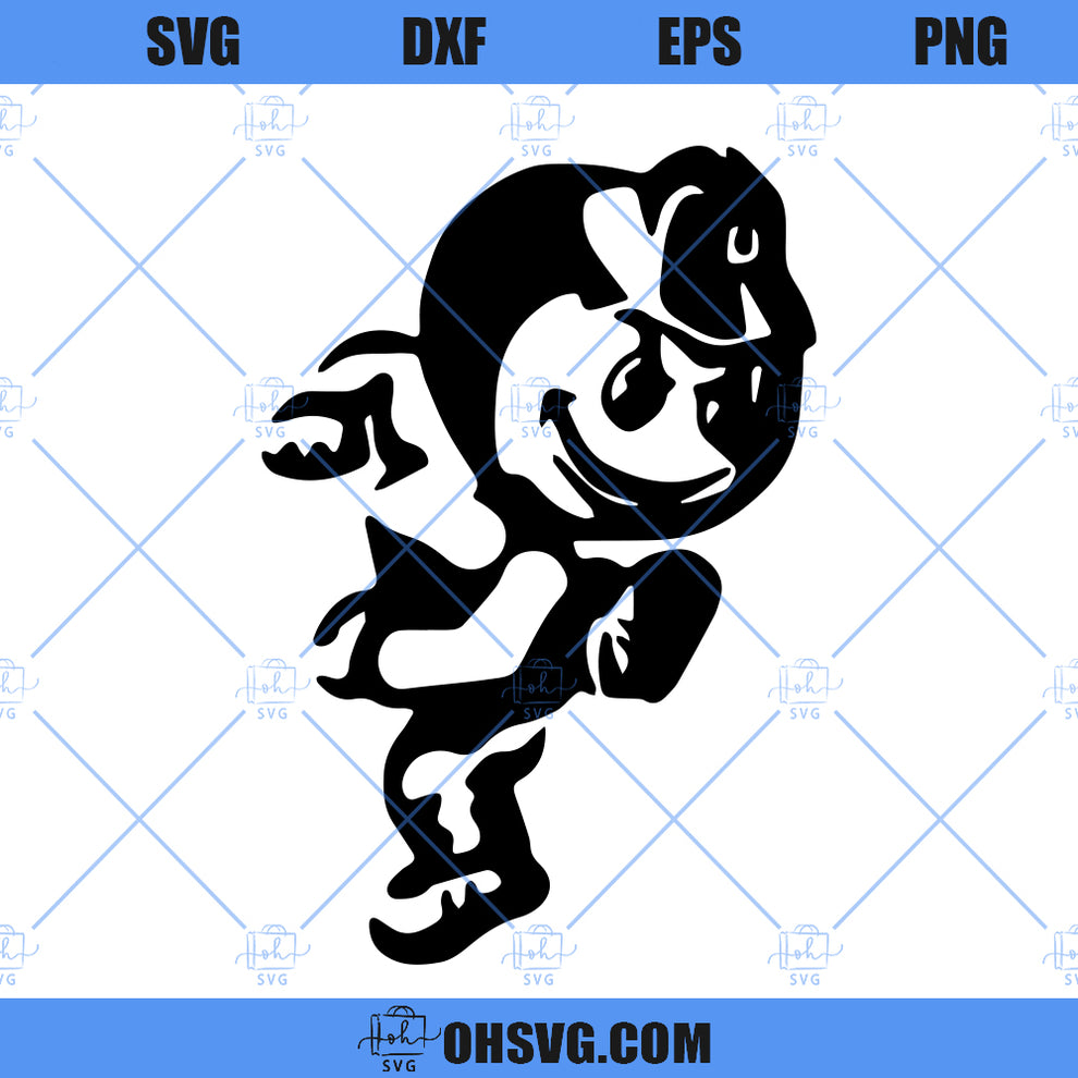 Brutus Buckeye SVG, Ohio State SVG PNG DXF Cut Files For Cricut – ohsvg