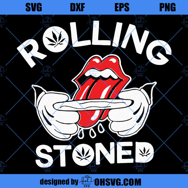 Rolling Stoned SVG, Marijuana Plant SVG, Cannabis SVG, Weed SVG - ohsvg