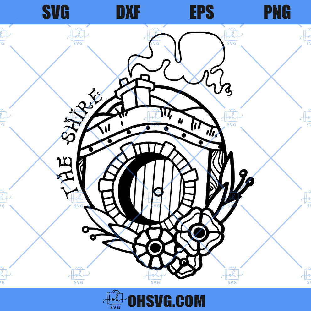 The Shire SVG, Lord Of the Rings SVG PNG Cricut Cut File – ohsvg