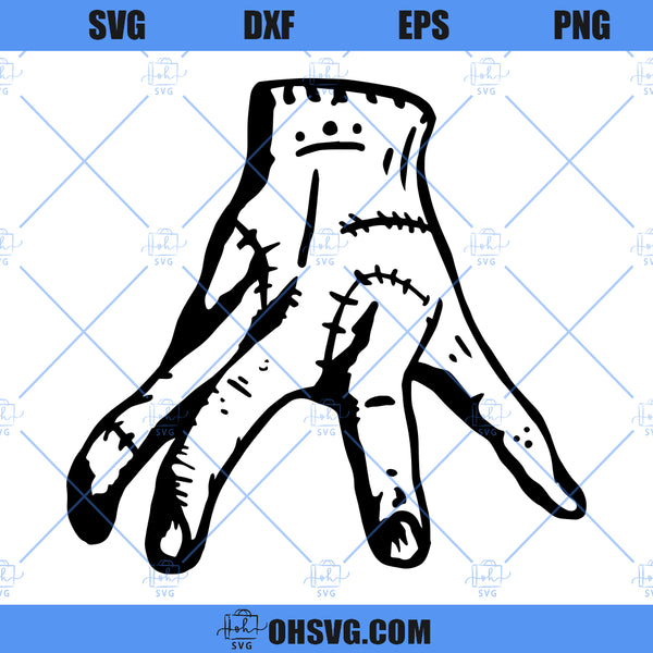 Thing Addams SVG, Wednesday Addams SVG, Thing Wednesday SVG - ohsvg