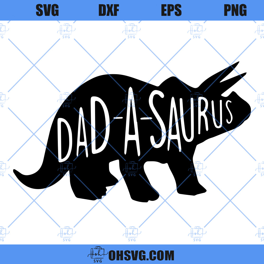 Dad A Saurus Dinosaur SVG, Dino Dad SVG, Dinosaur Matching Bday SVG, D ...