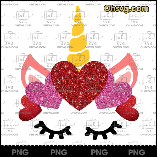 Valentines Day Unicorn PNG, Valentine Day PNG, Gift For Valentine Day ...