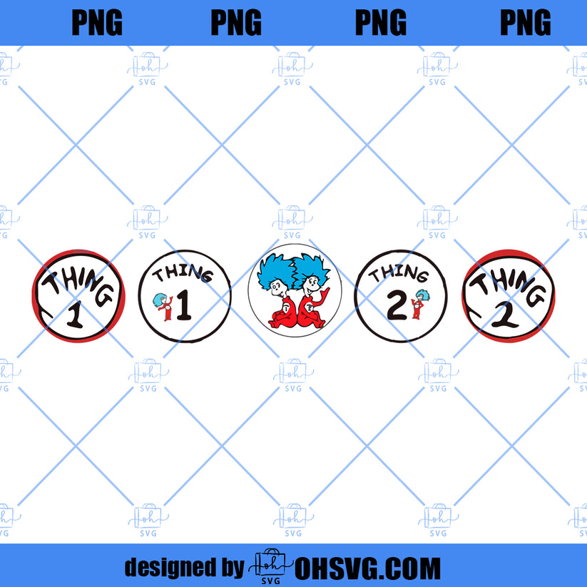 Thing Dr Seuss SVG, Dr Seuss SVG, Reading SVG, Cat In A Hat SVG – ohsvg