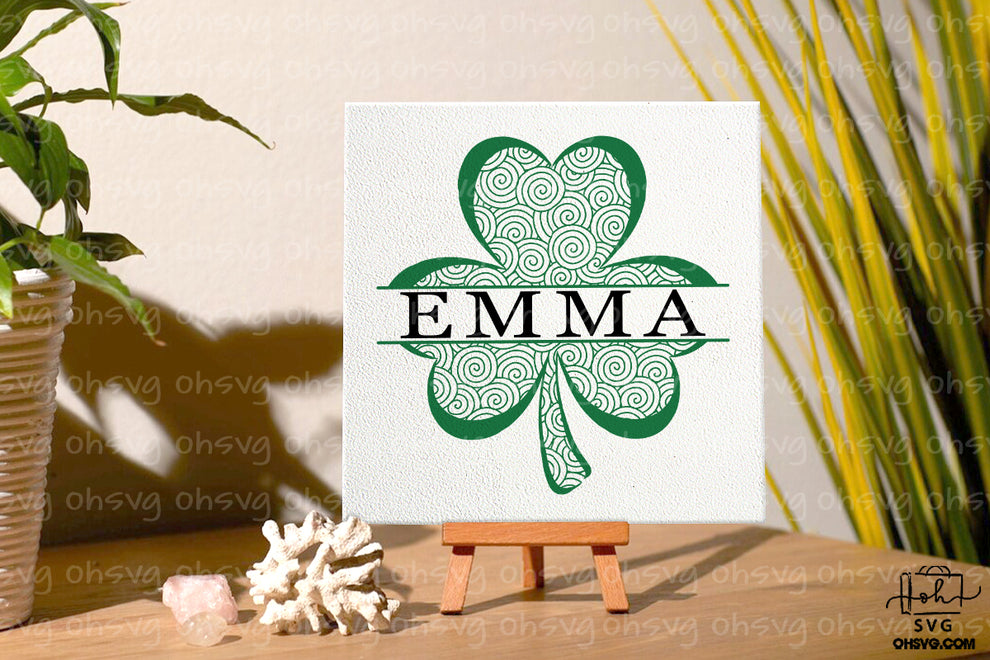 hamrock Twist Pattern St Patrick's Day PNG, St Patricks Day PNG, Shamr ...