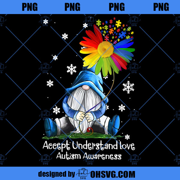 Accept Understand Love Autism Awareness PNG, Autism PNG - ohsvg